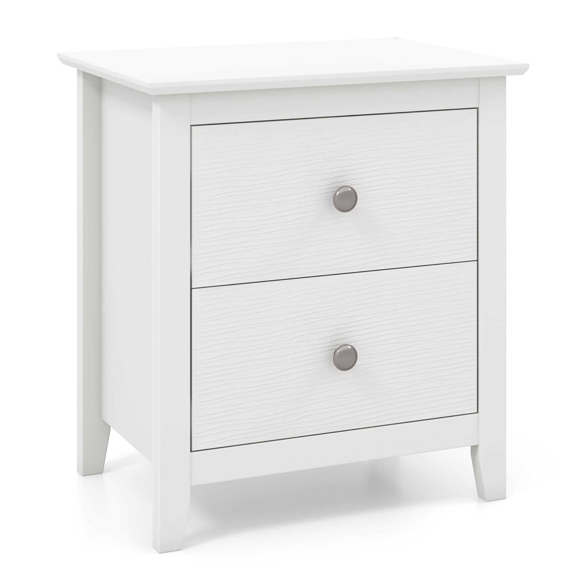 Click here for Gymax Modern Nightstand With Storage 2 Drawers & S... prices