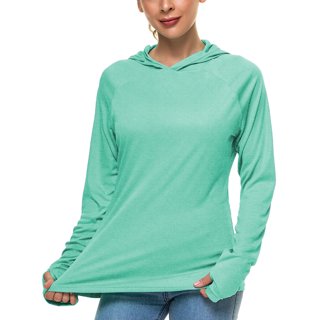 Realtree Wav3 Ladies Long Sleeve Performance Fishing Tee - Mint, XL ...
