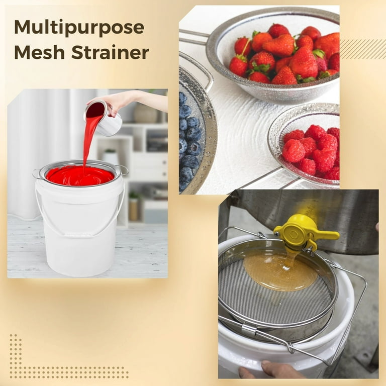 5 Gallon Bucket Strainer Paint Strainer Bag Fine Mesh Paint Strainer ...