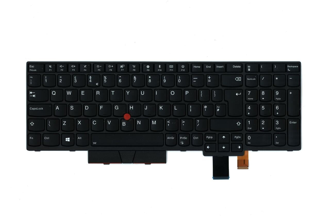 New Genuine Lenovo ThinkPad T580 P52S US Backlit Keyboard 01HX247 ...