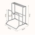 Food Grade Stainless Steel Knife Block Holder, Countertop Multi-Purpose ...