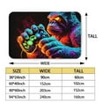 Black Gorilla Gaming Rug - Ideal for Boys' Gamer's Bedroom,Perfect for ...