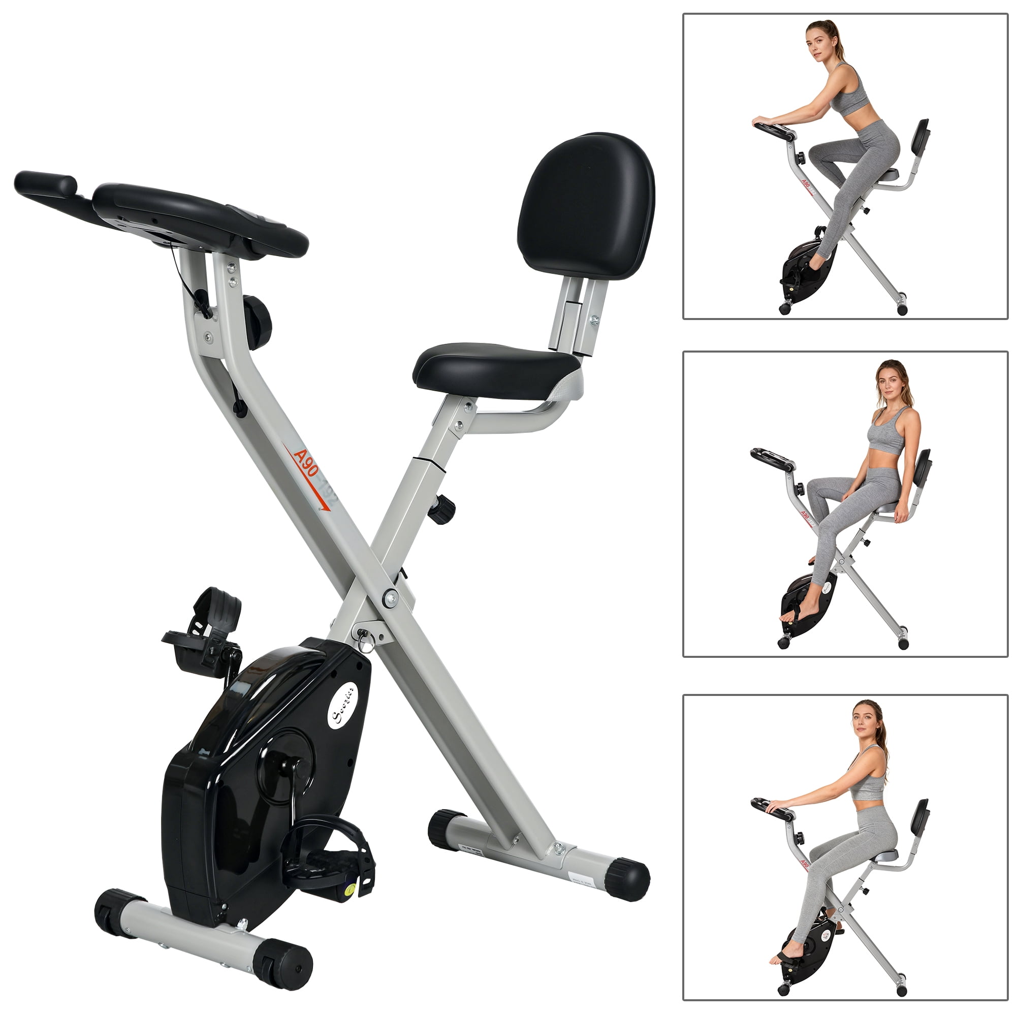 Click here for Soozier Foldable Exercise Bike With 8 Levels Of Ma... prices