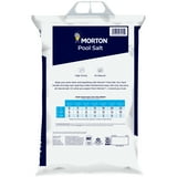Morton Salt, Pool Salt, 40 lb Bag, All Natural Highly Rated - Walmart.com
