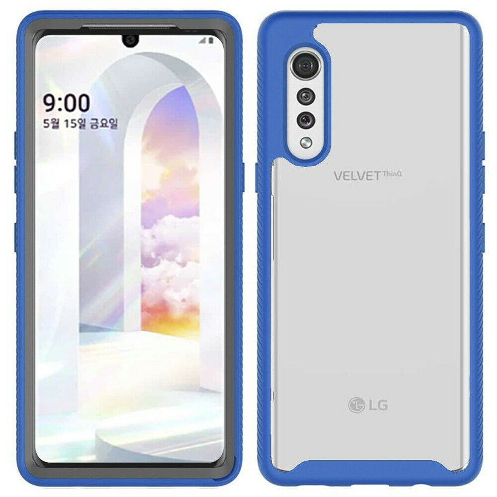 Kaleidio Case For LG Velvet 5G [Fusion-X] Hybrid TPU Bumper [Shockproof ...