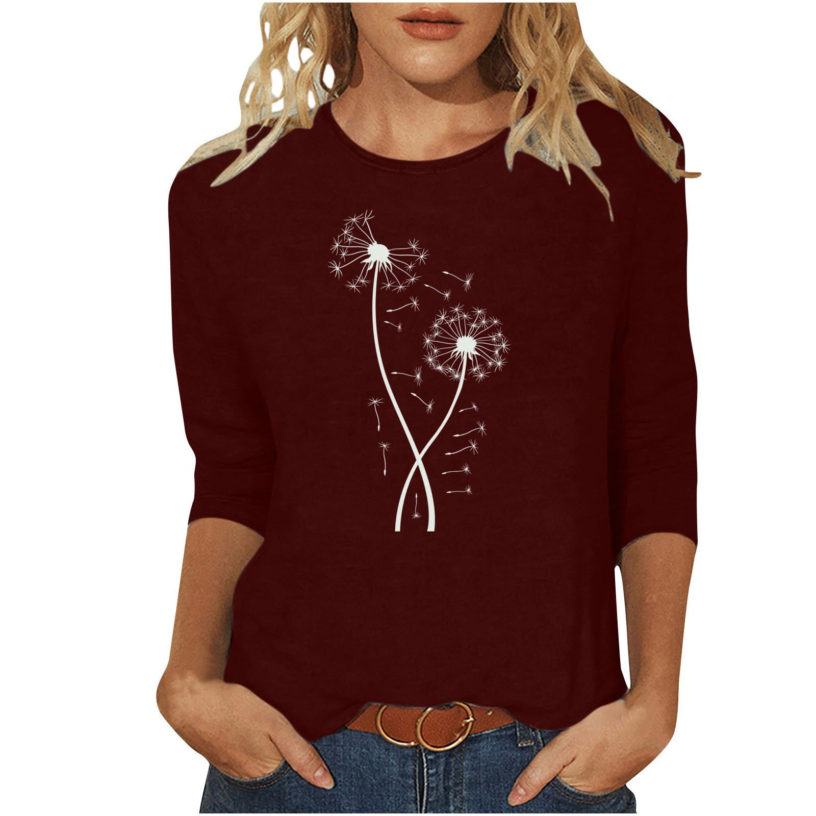 Click here for Birdeem Blouse For Women Womens Fashion Printed T-... prices