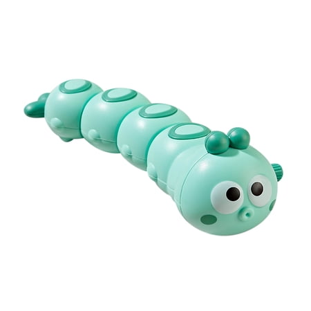 Childrens Wind Up Toy Top String Up Chain Caterpillar Sways Crawls Can ...