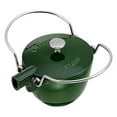 Staub Cast Iron 1-qt Round Tea Kettle - Basil - Walmart.com