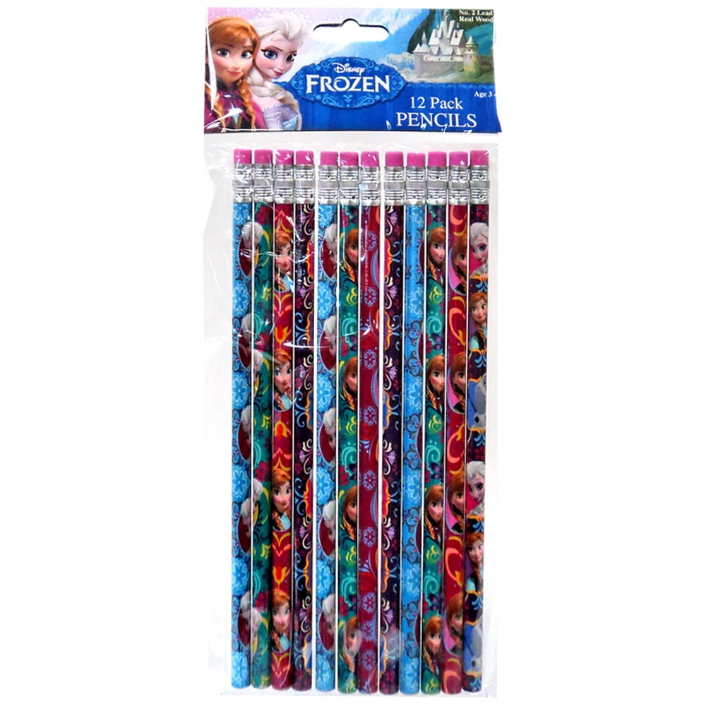 Disney Frozen Frozen 12 Pack Pencil Set - Walmart.com - Walmart.com