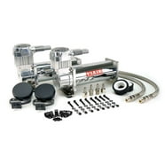 VIAIR 485C Gen 2 200 PSI Dual Onboard Air System Electric Compressor Kit, Black - Walmart.com