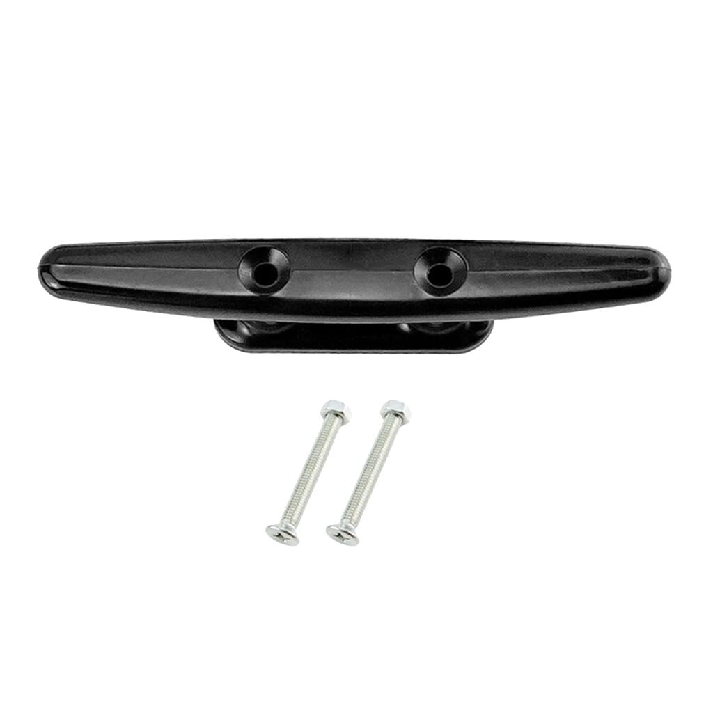 6 "Black Nylon Mooring Cleat Heavy Duty Marine Yacht Deck Hardware ...