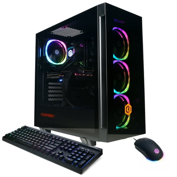CyberPowerPC Gamer Master Gaming Desktops, AMD Ryzen 5 5500, 16GB, 1TB ...