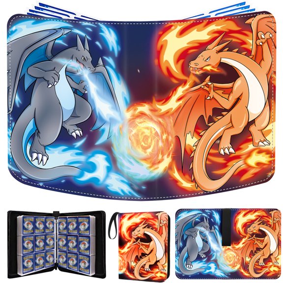 V-Procover Trading Card Binder, 4-Pocket Album, Holds 400 Cards ...
