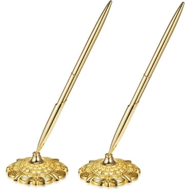 Wedding Guest Pen Signing Pen with Love Stand Base for Wedding Bridal ...