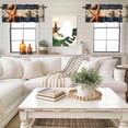 Coastal Starfish Valances for Windows, Nautical Life Orange Seashell ...