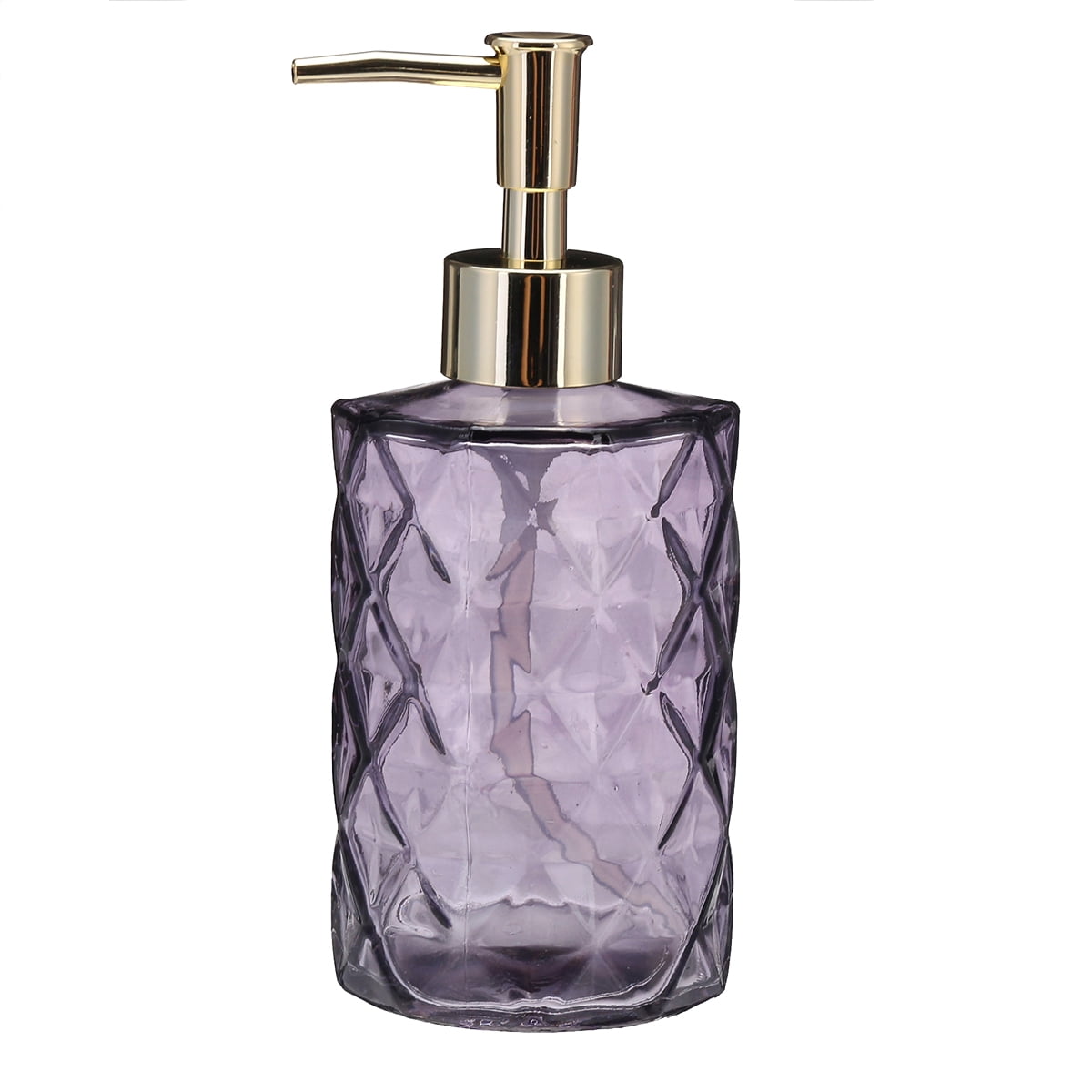 300ml Soap Glass Dispenser Hand Clear Sanitizer Bottle Lotion Dispenser ...