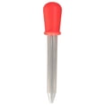 Plastic Liquid Dropper, 5ml Clear Silicone Pipettes with Colored Bulb ...