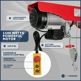 Electric Hoist, Hoist Pulley System, Pulley Hoist, 2200 Lb Electric ...