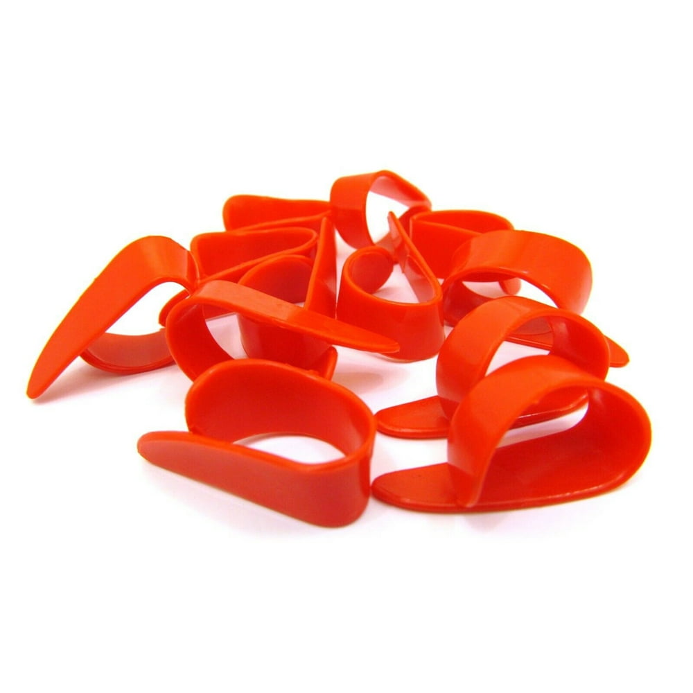 Dunlop Thumb Picks 12 Pack Red Medium Delrin Guitar and Banjo 9051R ...