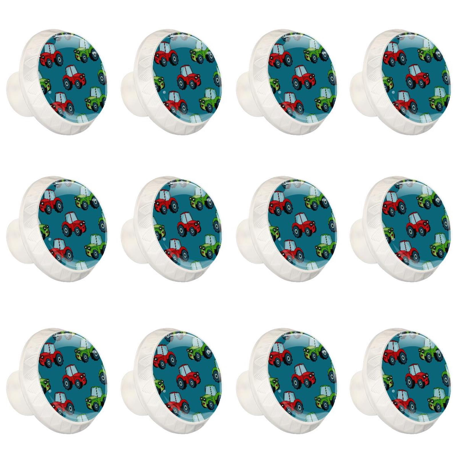 12 Pcs Cartoon Car Pattern Knobs for Kitchen Cabinet Cupboard Dresser ...