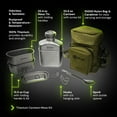 Free Shipping! GRITR Titanium Canteen Mess Kit, Camping Open Fire ...
