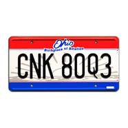 Stephen King's Christine | '58 Plymouth Fury | CQB 241 | Metal Stamped ...