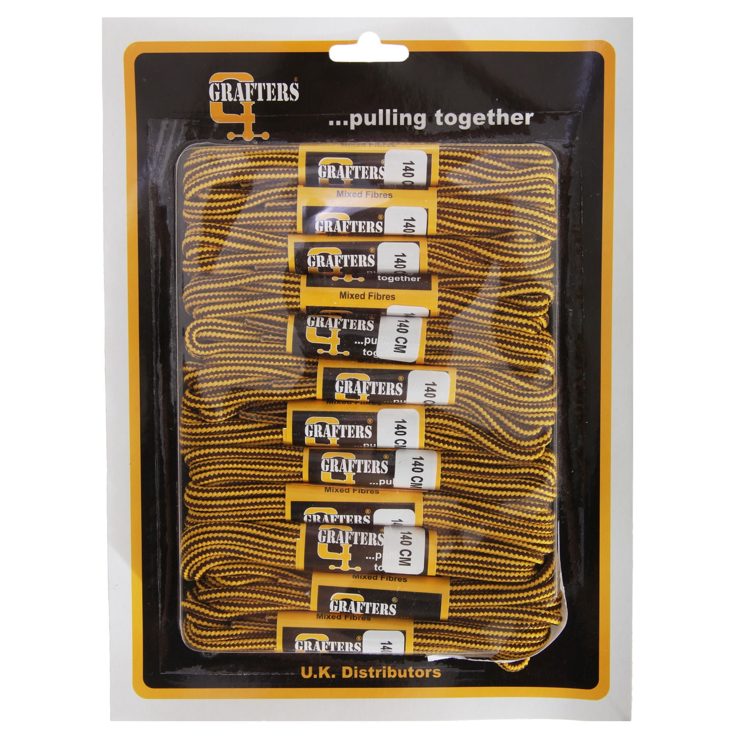 Click here for Grafters Round 140cm Boot Laces (Pack Of 12) Pack... prices