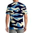 AHMOMEI Quick Dry Men's Workout Shirt Camouflage Ice Silk Short Sleeve ...