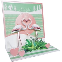 Pictura Pink and White Unicorn, Rainbow, Candy and Treats 3D Pop Up ...