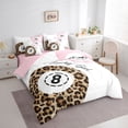 Castle Fairy Leopard Print Billiards Full Size Bedding Sets 7 Pieces ...