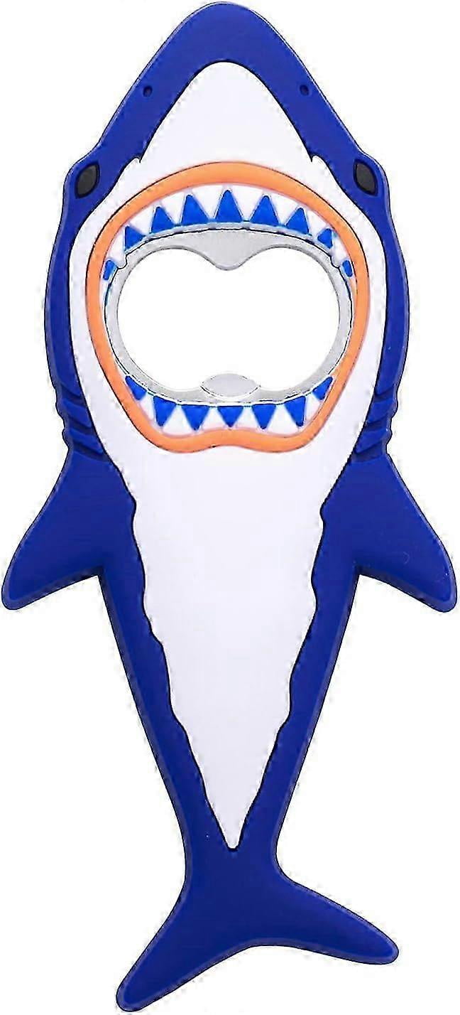 Shark Bottle Openers, Creative Shark Fridge Magnet Cartoon Ocean Animal ...