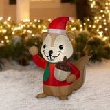 Airblown Inflatable Chipmunk 3ft by Gemmy Industries - Walmart.com
