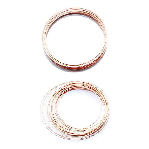 Assorted Solid Bare Copper Wire Square, Bright, Half Hard 10 FT, Choose ...