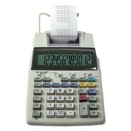 Sharp CS-2850A Two-Color Printing Calculator, Black/Red Print, 4.8 ...