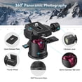 SmallRig Lightweight Tabletop Mini Tripod with Panoramic Ball Head ...