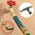 Hariumiu Water Pipe Extender Flexible Garden Hose Extender with Coil ...