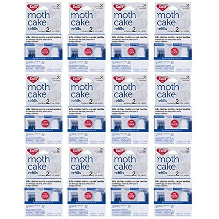 Enoz Moth Cake Refills Kills Clothes Moths, Carpet Beetles, and Eggs ...