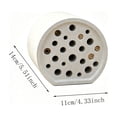 Ceramic Bee House, Solitary Pollinator Nesting Habitat House, Mason Bee ...