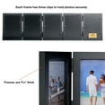 Excello Global Products Tabletop Accordion 4x6 Picture Frames, Family Picture Frames, Tabletop ...