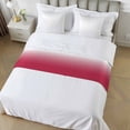 Bed Runner Red Polka Dots Ombre Bedding Scarves Soft Decorative Bed ...