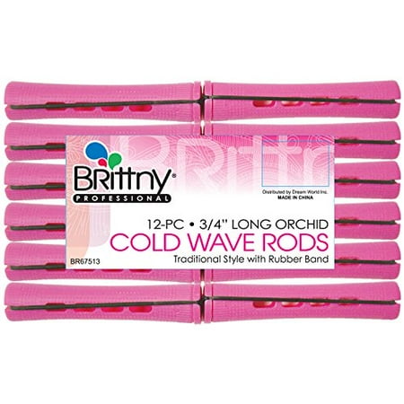 Brittny Professional Salon Cold Wave Curling Rods (48 Rods) Perming ...