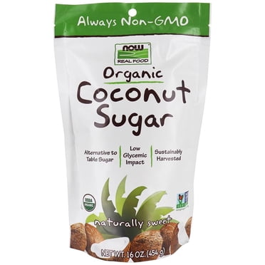 Organic Coconut Sugar, Unrefined, 16 oz (454 g) - Walmart.com
