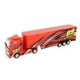 BIMZUC Container Truck Car Model Pull Back Vehicle Toy Simulation Large ...