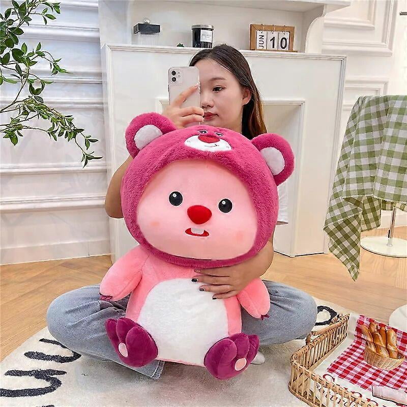 Serie de cosplay de castor Loopy, juguete de peluche Loppy Cos Lotso ...