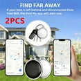 Smart Airtag Bluetooth GPS Portable Tracker Work with Apple Find My APP ...