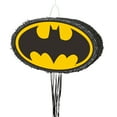 Multicolor Birthday Batman Pinata, Pull String, 24in x 13.5in - Walmart.com