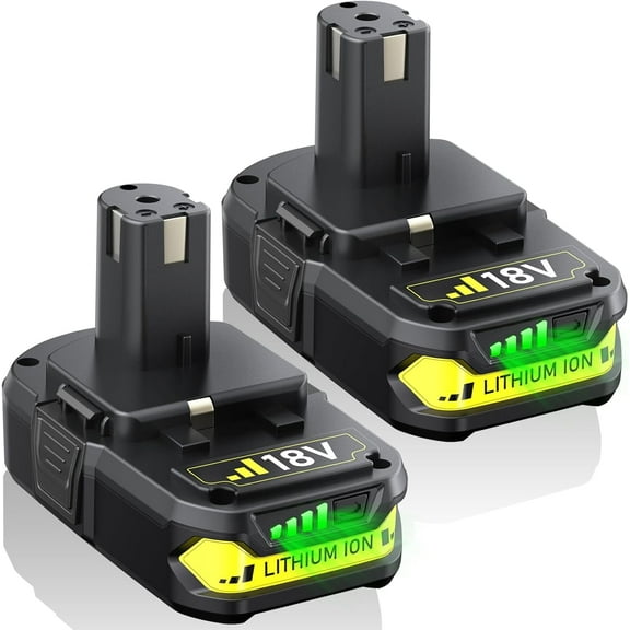 Huajiang Tech Replacement Battery 18V Lithium-Ion, 8.0Ah Capacity, 2 ...