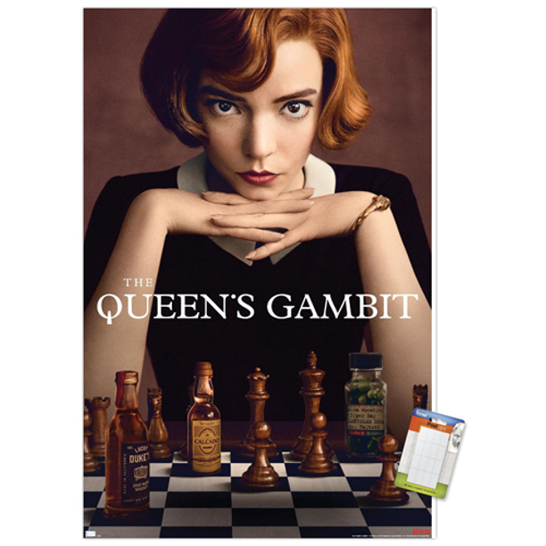 Netflix The Queen's Gambit - Key Art Wall Poster, 22.375" x 34" - Walmart.com