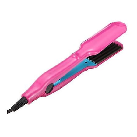 Professional Hair Crimper Curling Iron Wand Ceramic Corrugated Wave ...