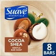 Suave Essentials Bar Soap, Cocoa and Shea Butter, 32 oz, 8 Count ...